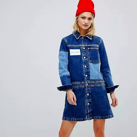 Calvin Klein Jeans | Dresses | Effortlessly Coolvintage 7s Inspired ...